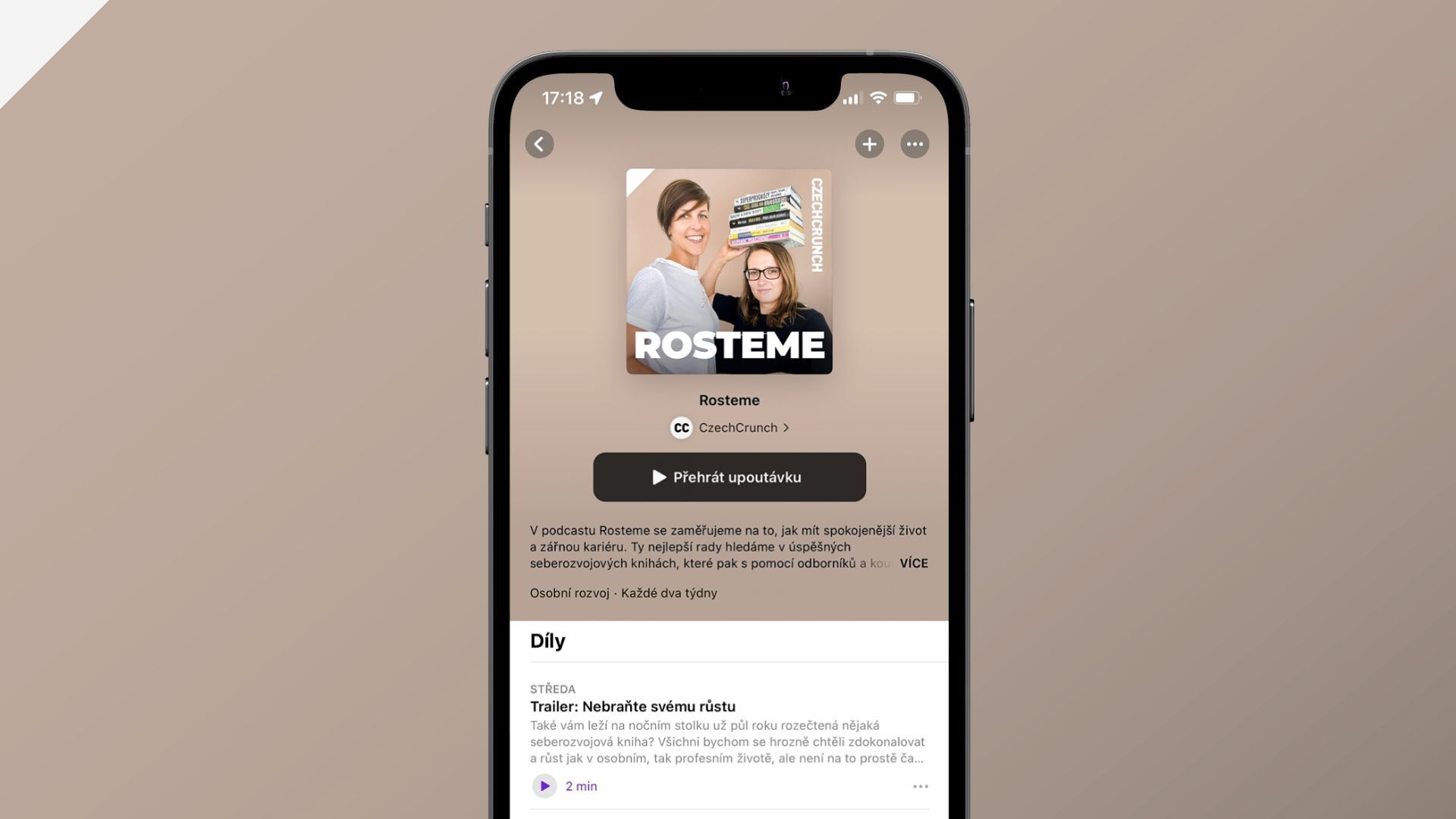 Trailer: Nebraňte svému růstu - CzechCrunch