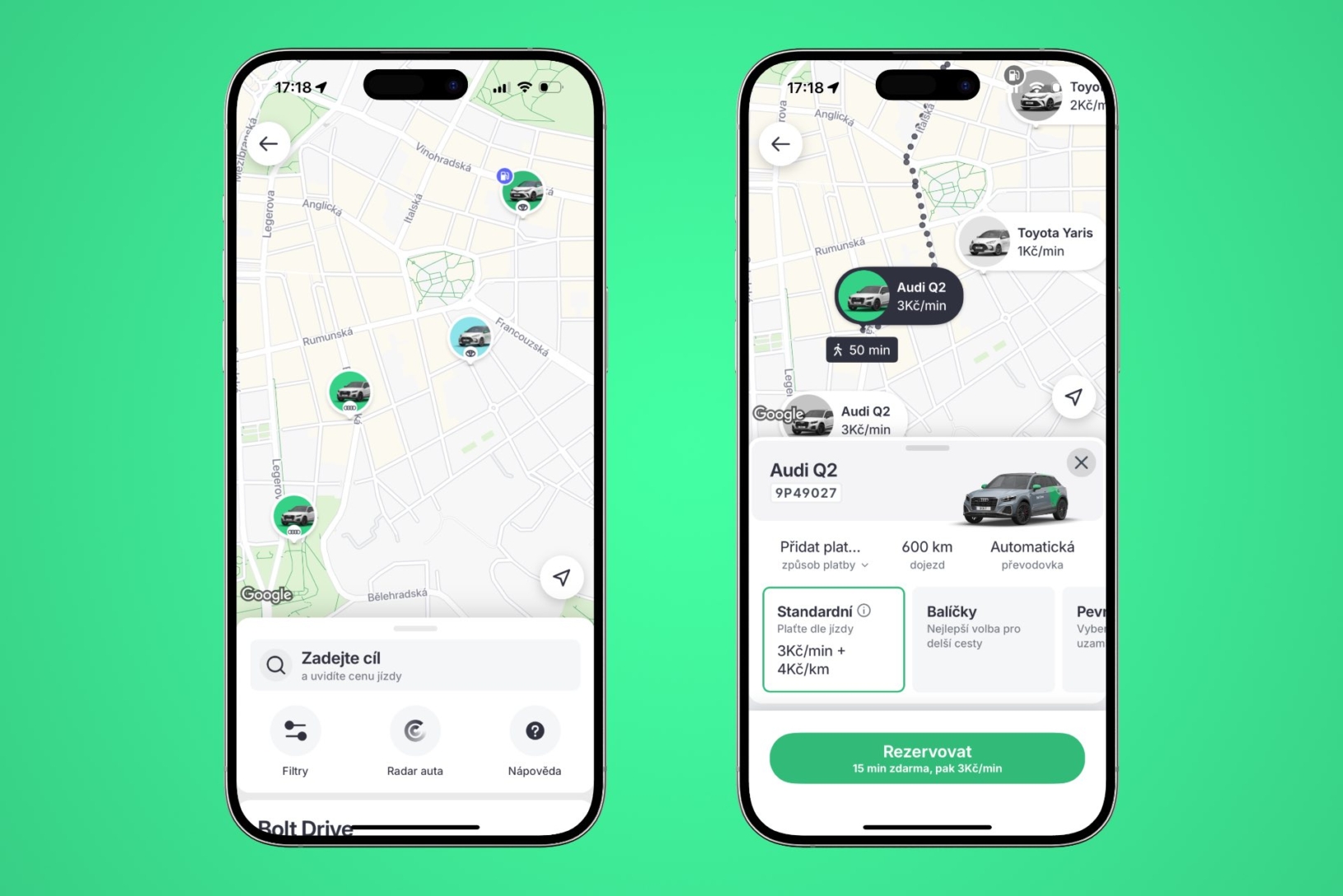 Jak se jezdí v Praze carsharingem Bolt? Útočí cenou - CzechCrunch