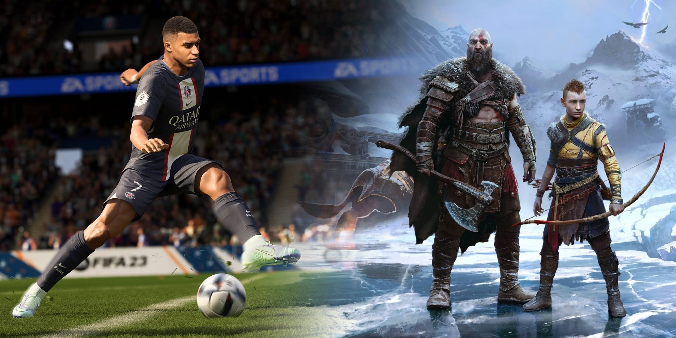 Nejprodávanější hra Česka? Souboj mezi God of War a FIFA 23 - CzechCrunch