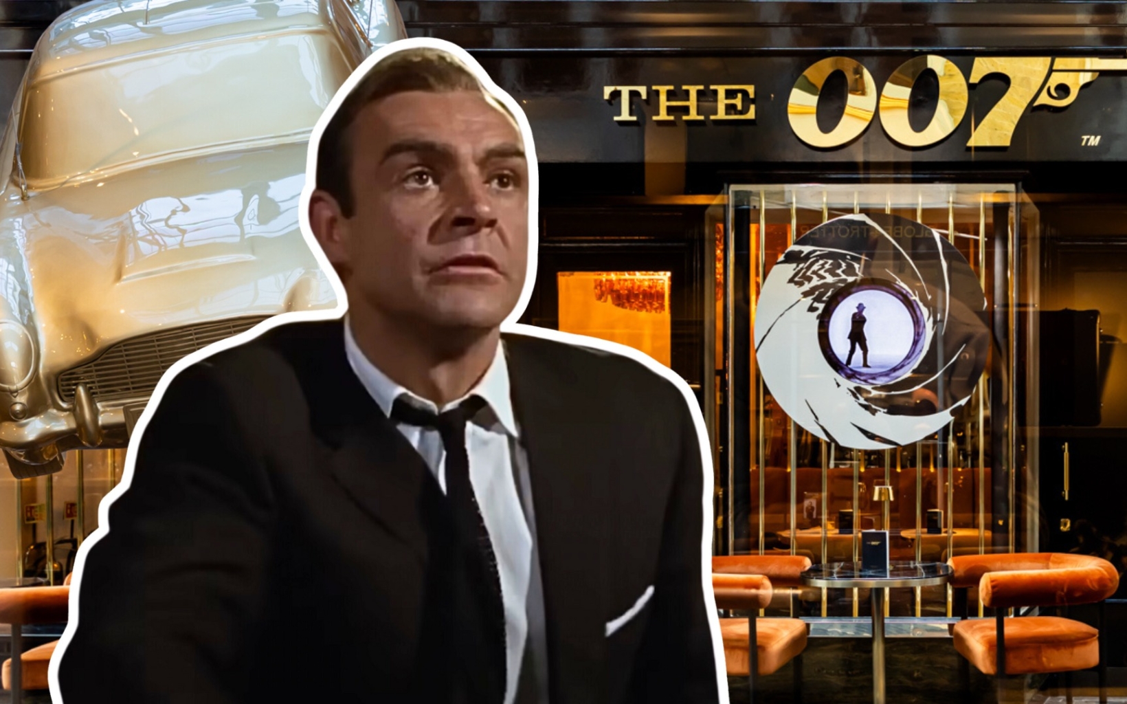 Jako James Bond v Goldfingerovi. Tak se budete cítit v novém baru ...